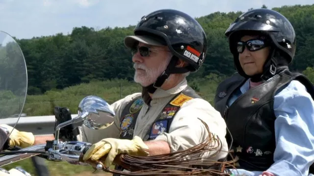 A cross-country motorcycle ride while on dialysis? This couple did it ...